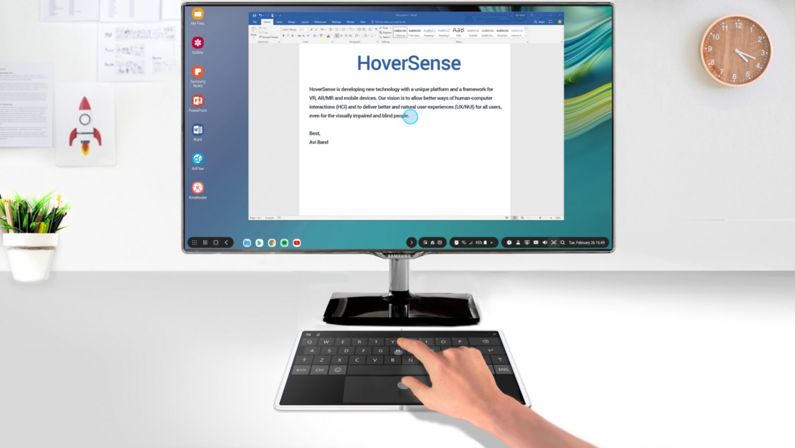 HoverSense: HCI & UX Research | iBarel