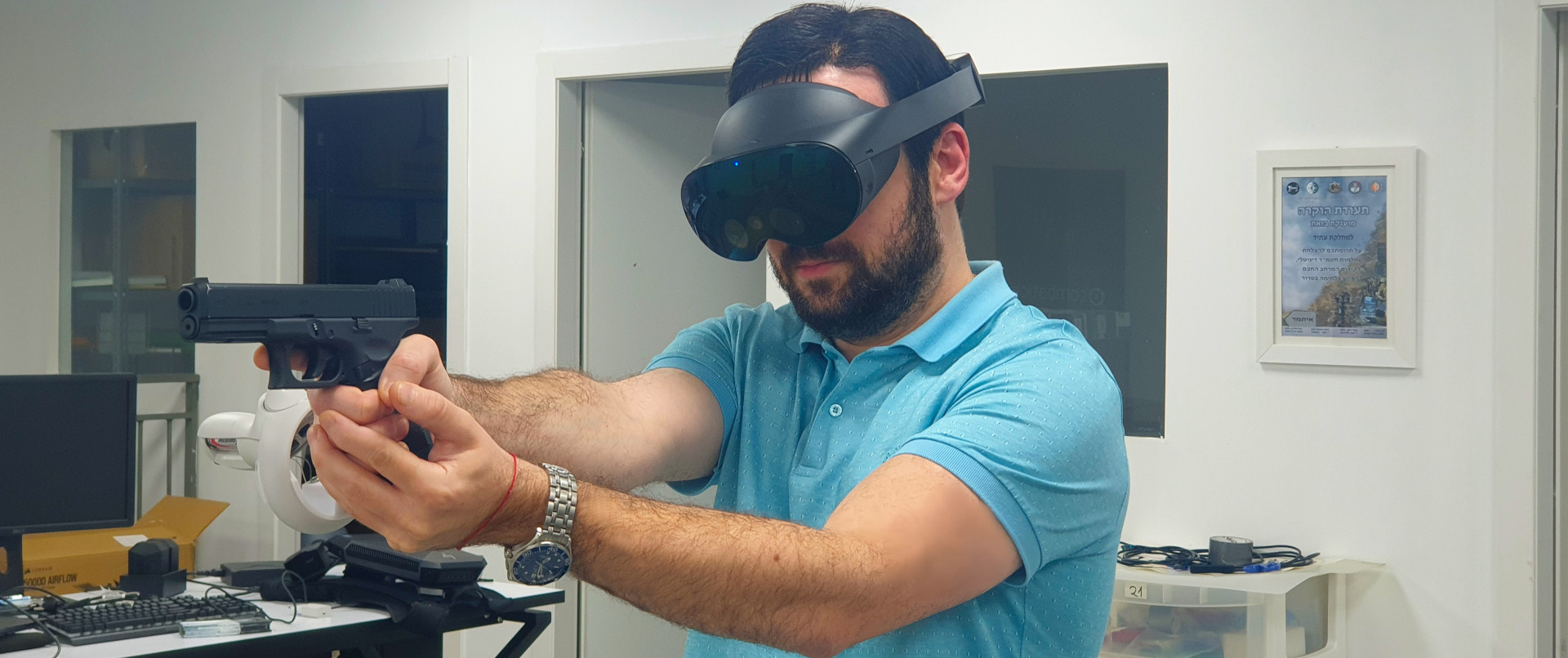 I tried next-gen XR Training for Defense Forces | iBarel